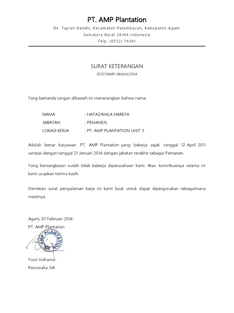 Paklaring Hatazanila Harefa | PDF