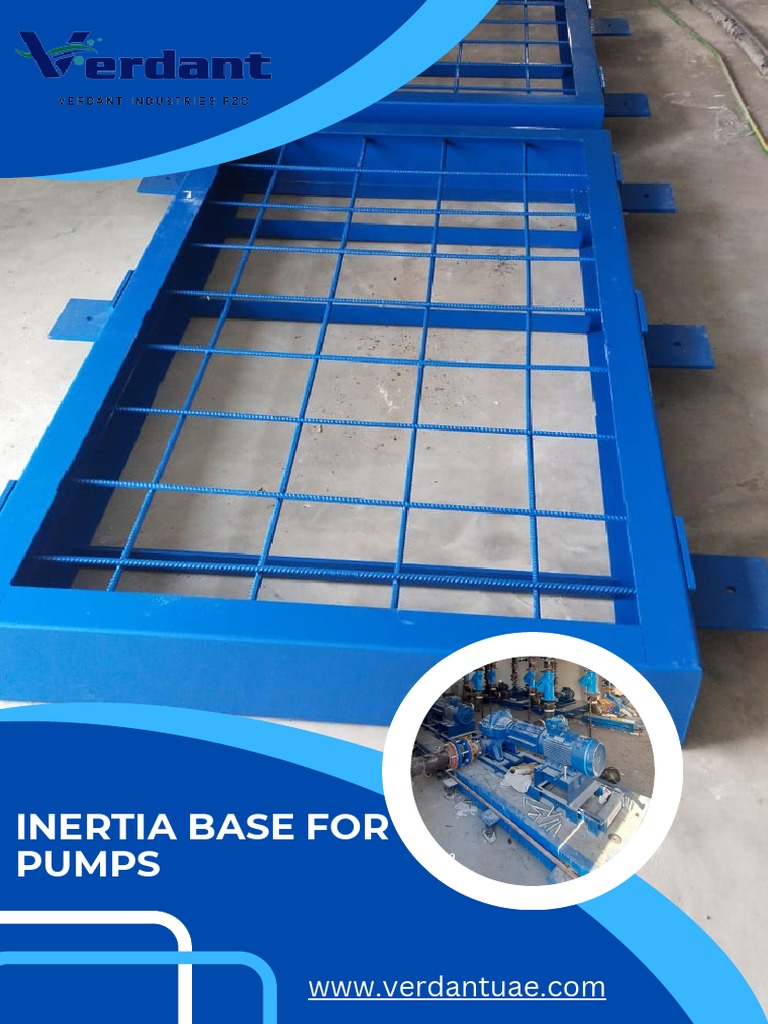 Inertia Base For Pumps | PDF