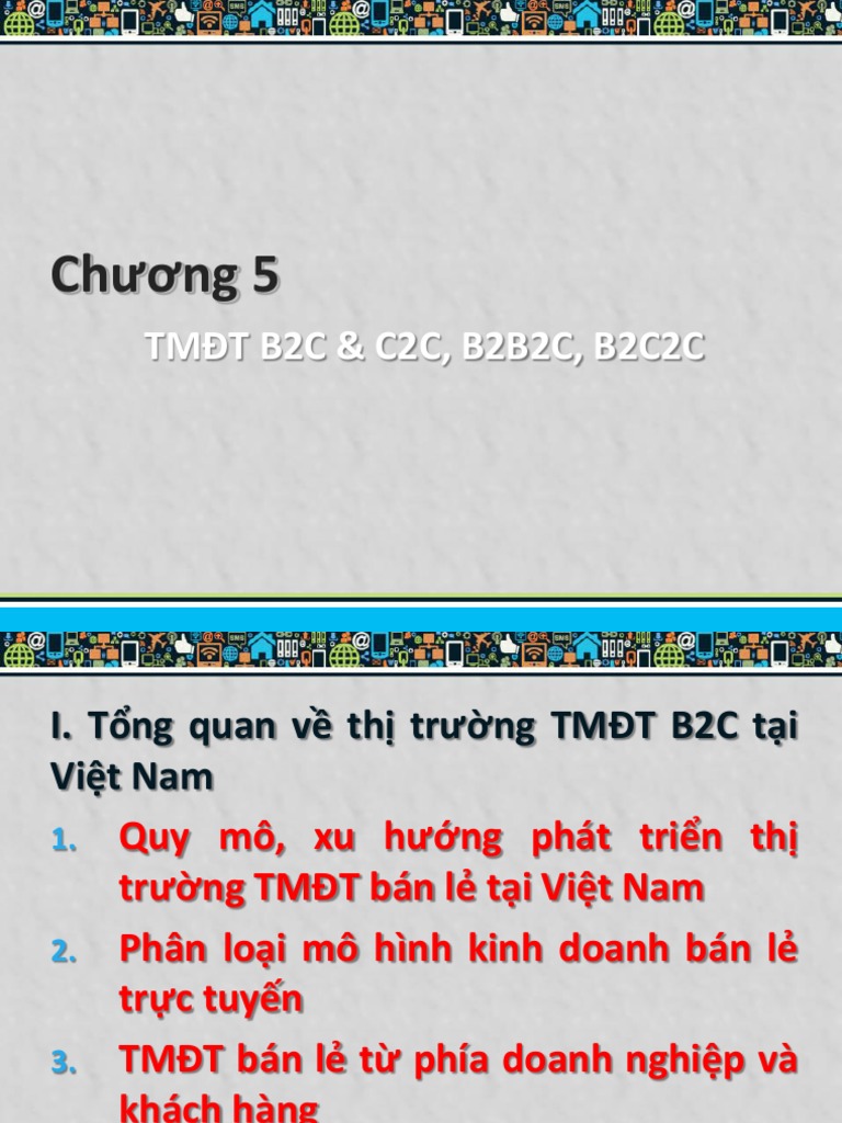 Chương 5 - TMĐT B2C, C2C K 2 2021 | PDF