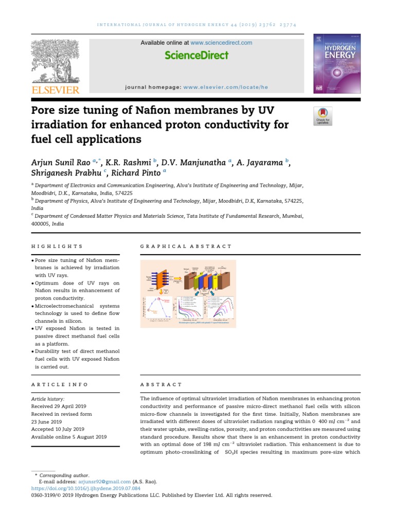 UV Paper | PDF | Applied And Interdisciplinary Physics | Chemical ...
