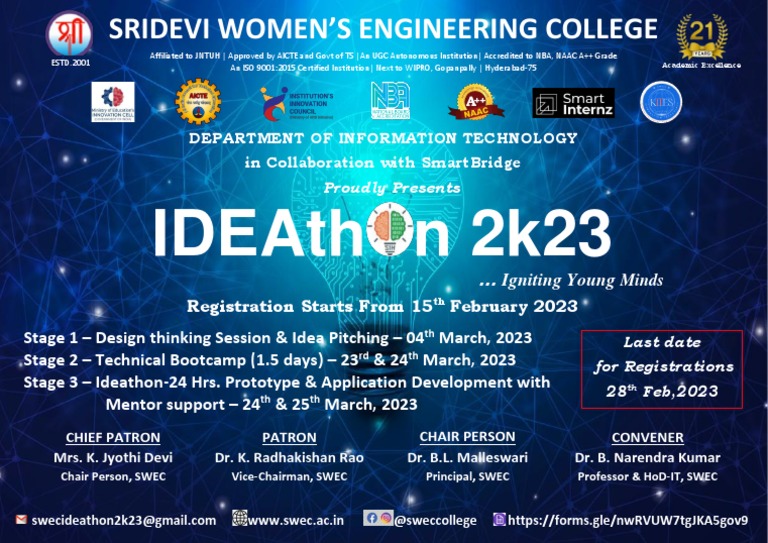 Ideathon Poster A3 | PDF | Art | Computers