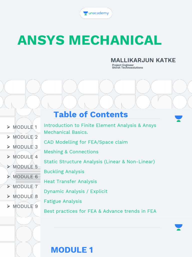 A Comprehensive Guide to Finite Element Analysis Using ANSYS Mechanical | PDF | Strength Of ...