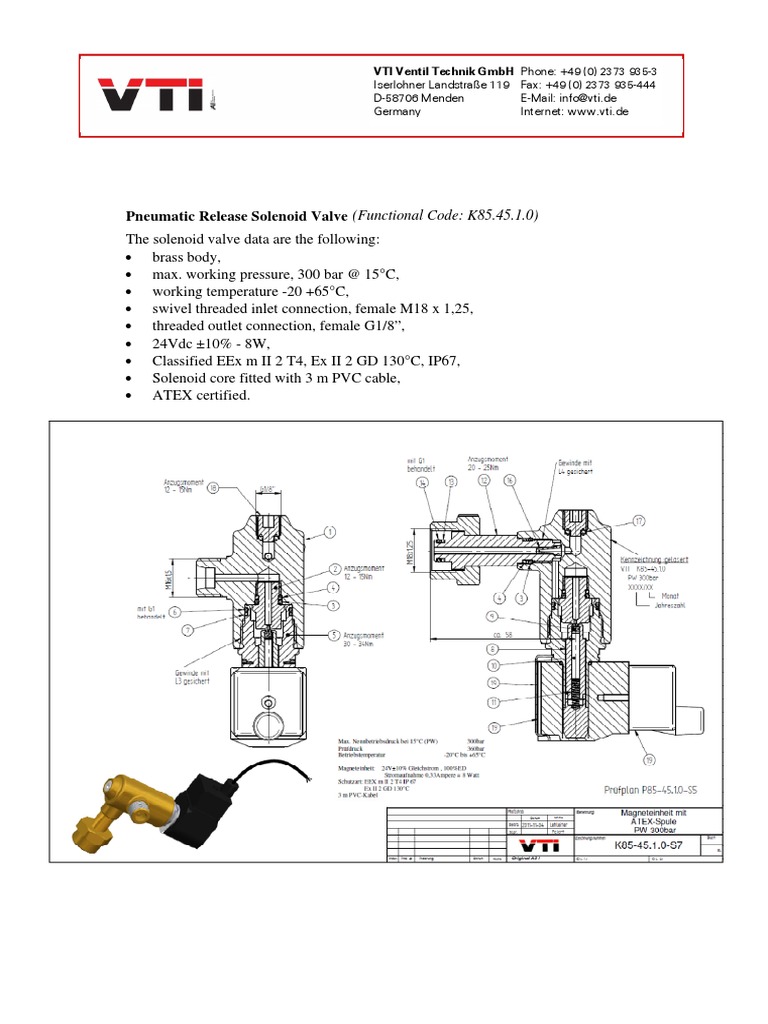 Vti k85 45 1 0 | PDF