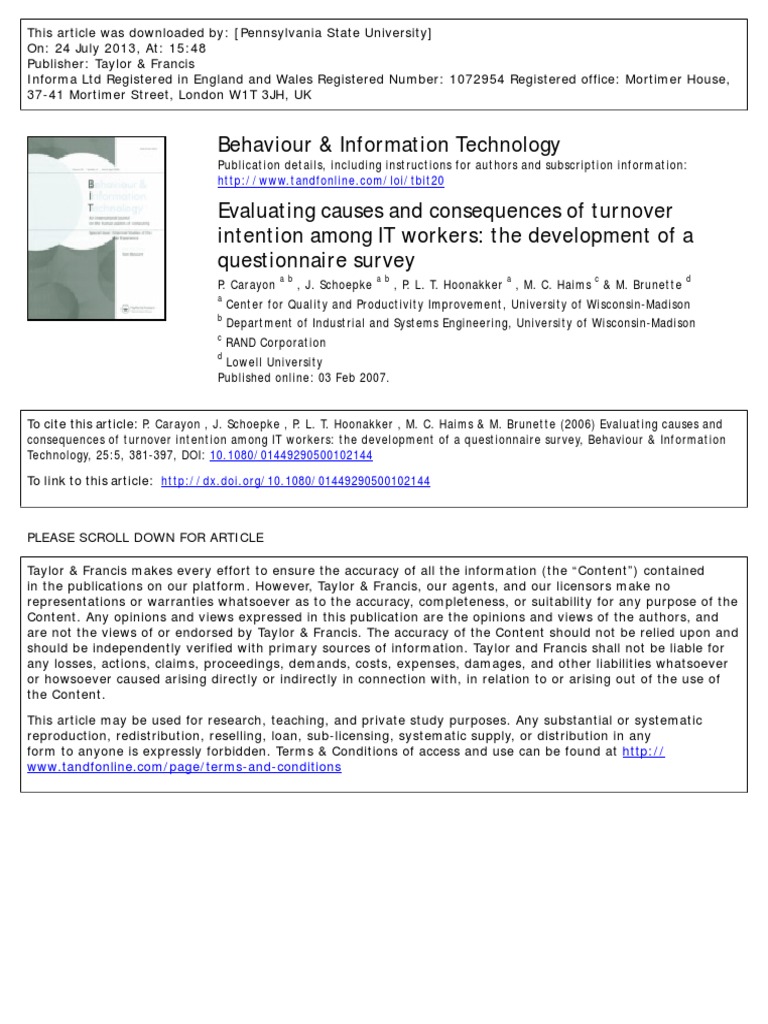 Tambahan Pertanyaan TI 1 | PDF | Survey Methodology | Validity (Statistics)