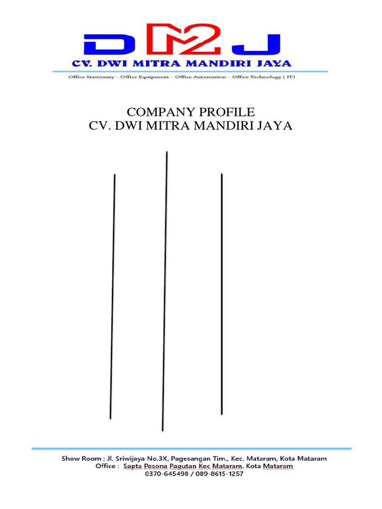 Company Profile CV - Dwi Mitra Mandiri Jaya | PDF