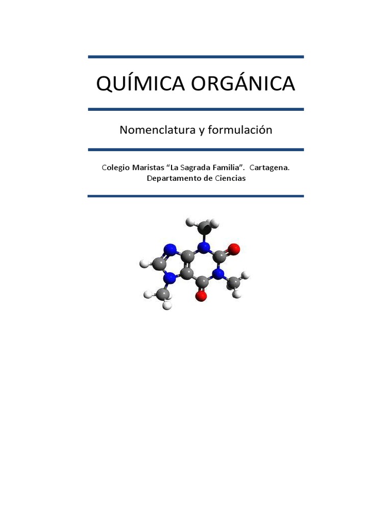 Resumen Formulación Orgánica | PDF