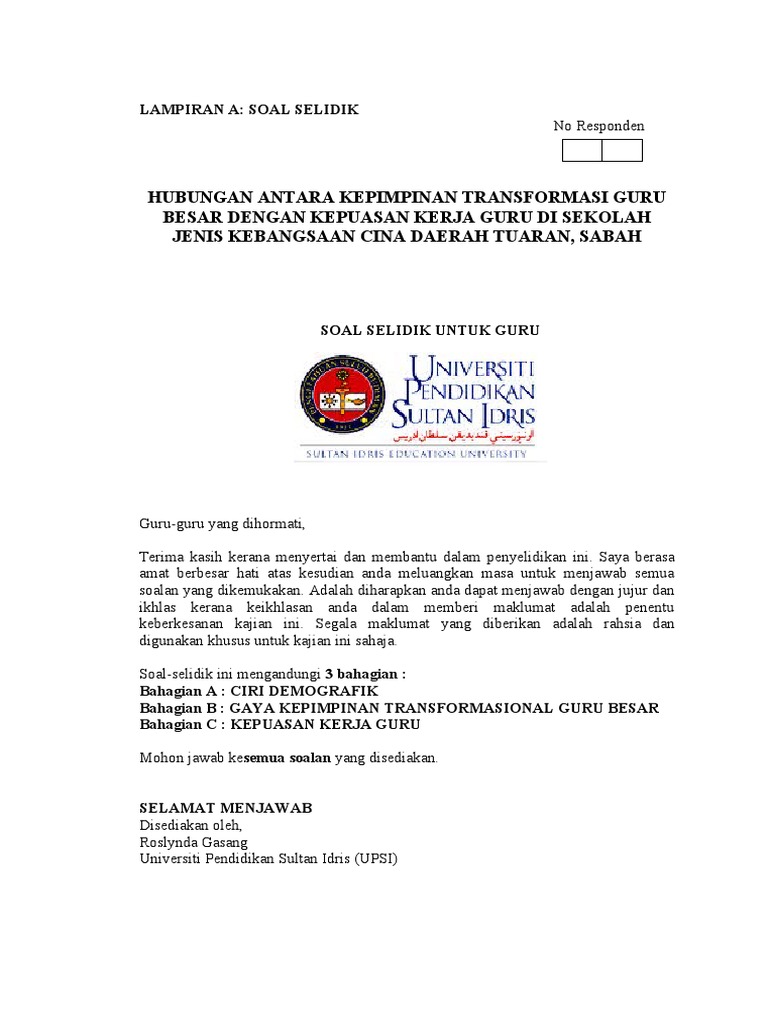 Kepimpinan Transformasi | PDF