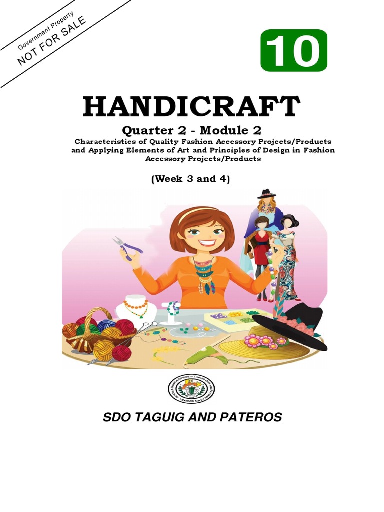 Handicraft 10 Q2 - 3&4 PDF | PDF | Brand