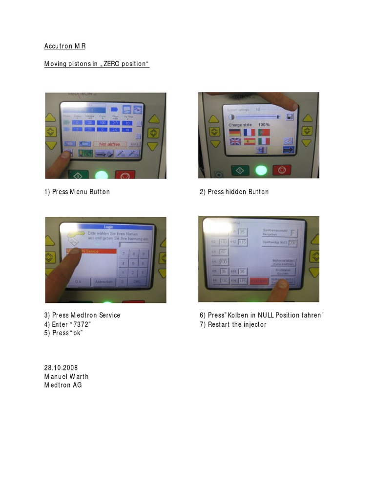 Accutron MR Zero Position | PDF