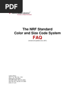 NRF Color Codes | PDF | Pastel | Grey