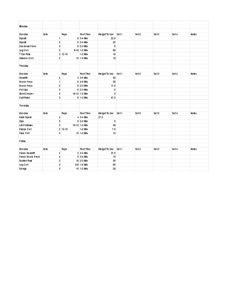 Powerbuilding Week 3 PDF | PDF