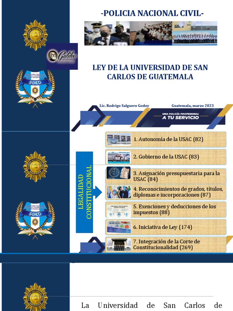 Ley de la USAC y su Gobierno | PDF