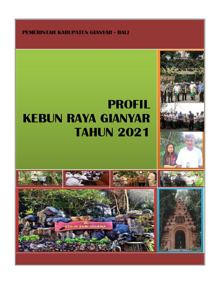 Profil Kebun Raya Gianyar PDF | PDF