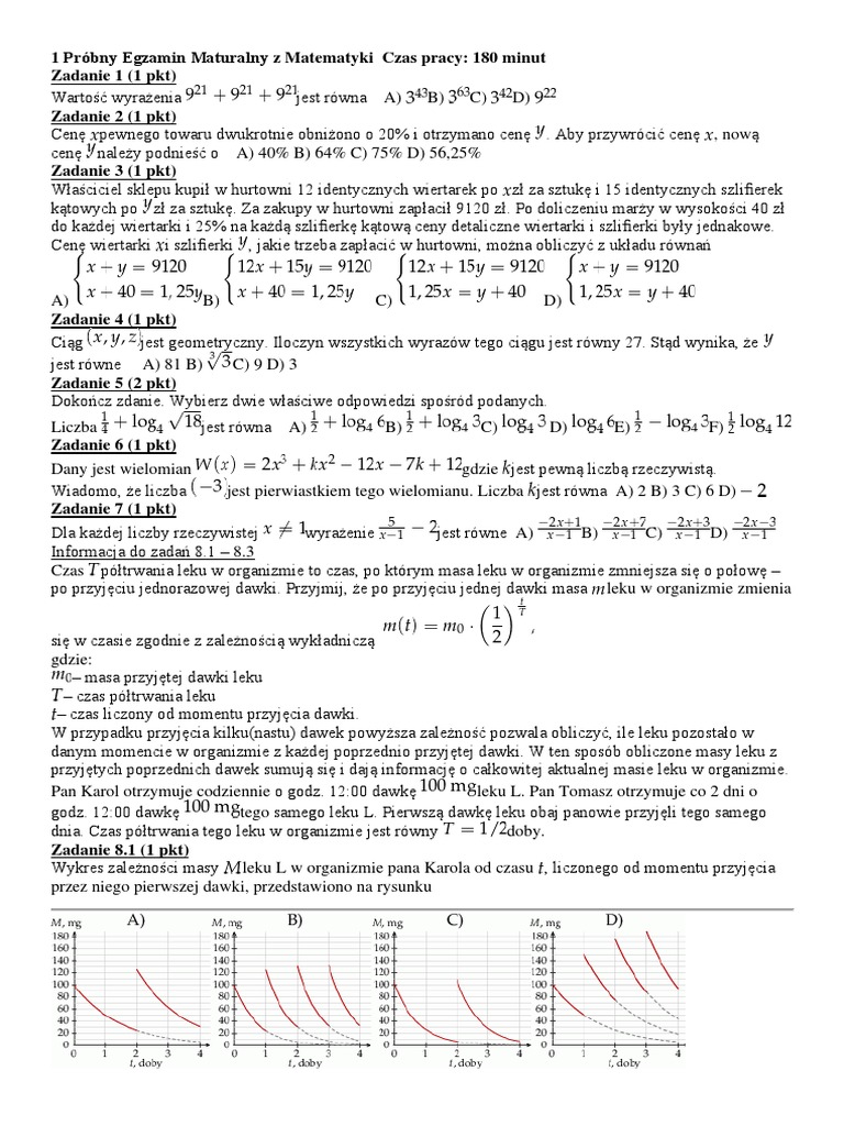 PR - Ba-1p.pdf Filename - UTF-8''Próba-1P PDF | PDF