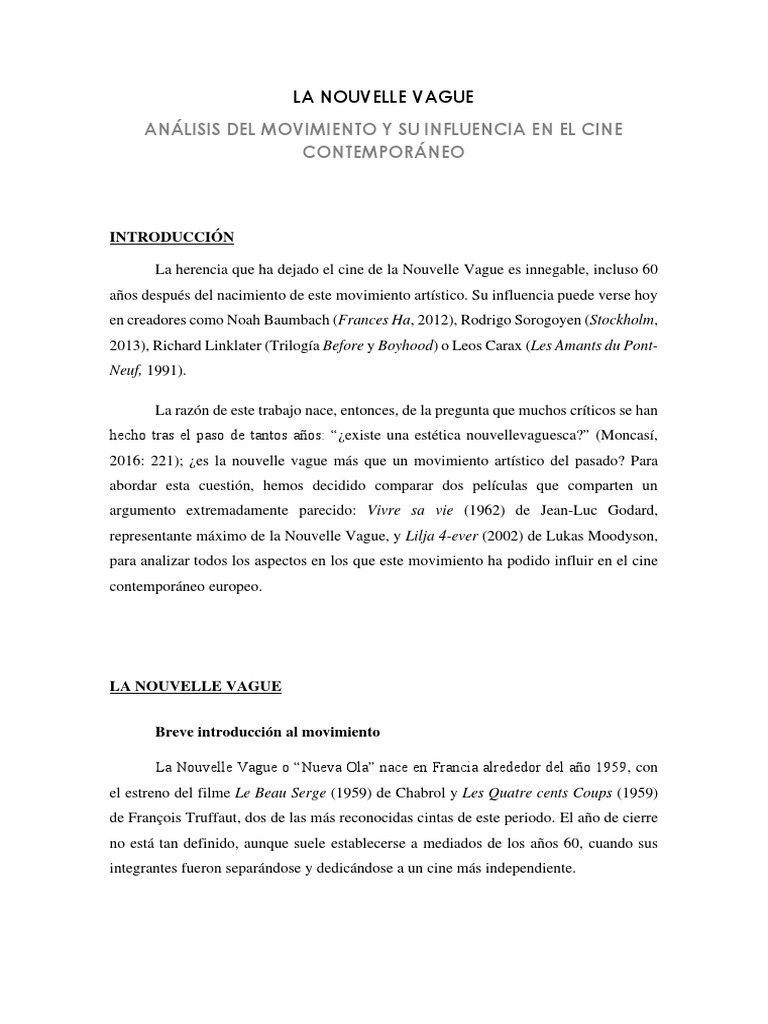 La Nouvelle Vague | PDF | Jean Luc Godard