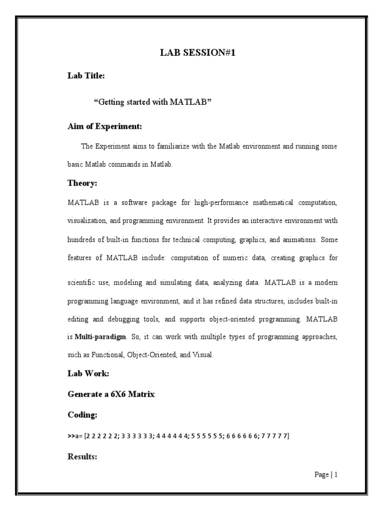 Signal And Sytem Lab 1 Download Free Pdf Discrete Time And Continuous Time Signal Processing 