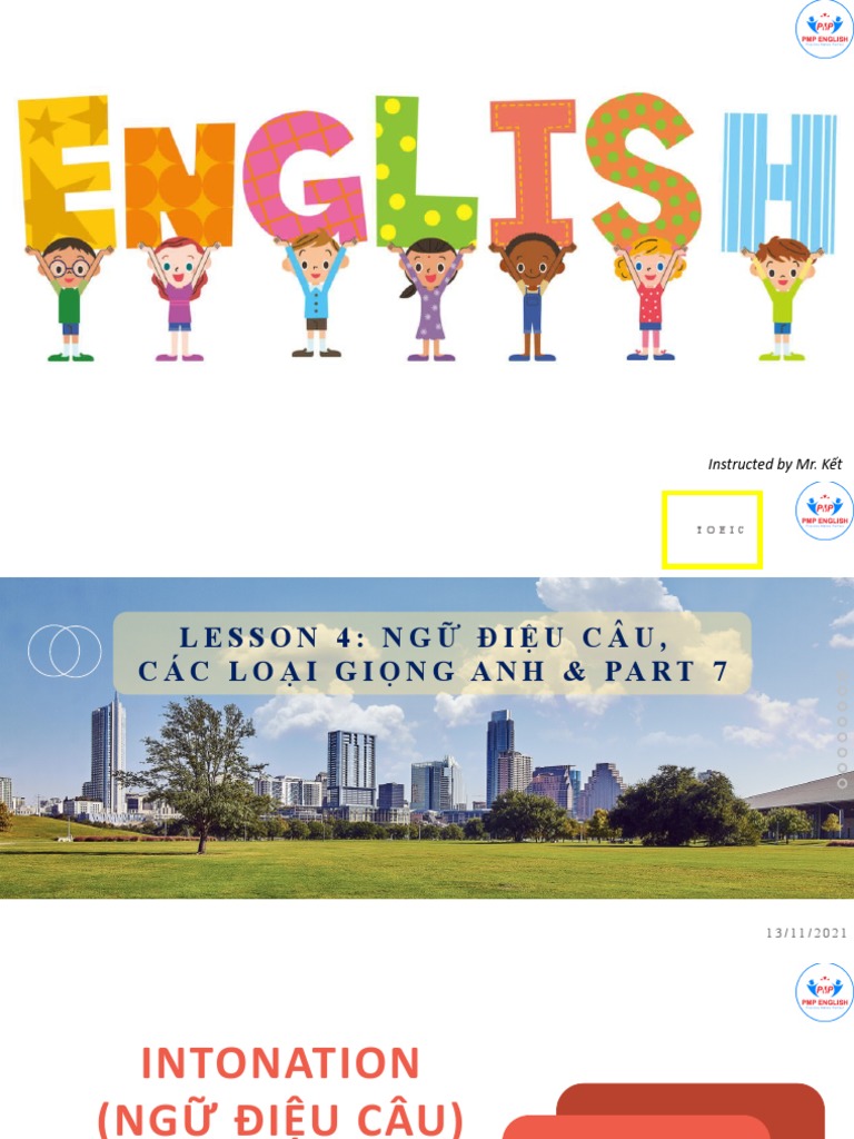 Lesson 4 INTONATION | PDF | Language Arts & Discipline