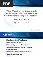 WMS Msca Rfid | PDF | Radio Frequency Identification | Logistics