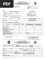 Latest PFT Form | PDF | Career & Growth