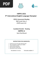 Stage 3 Hippo Exam Sample Test | PDF