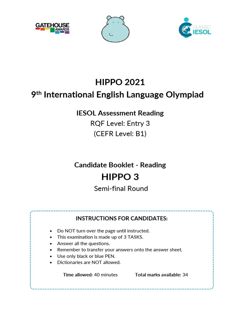 HIPPO 2021 Reading Comprehension | PDF | Sleep | Chimpanzee