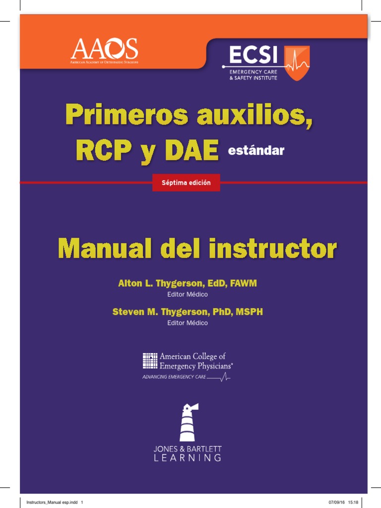Manual Del Instructor Esp | PDF