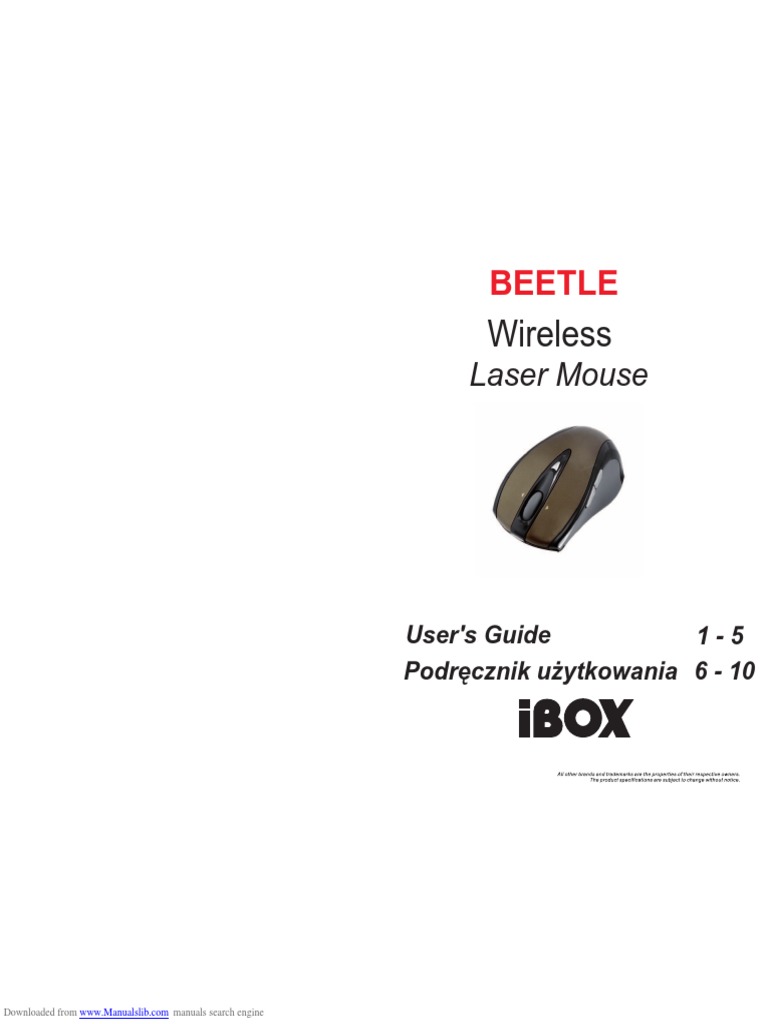 Beetle Wireless Mouse | PDF | Electromagnetic Interference | Device Driver