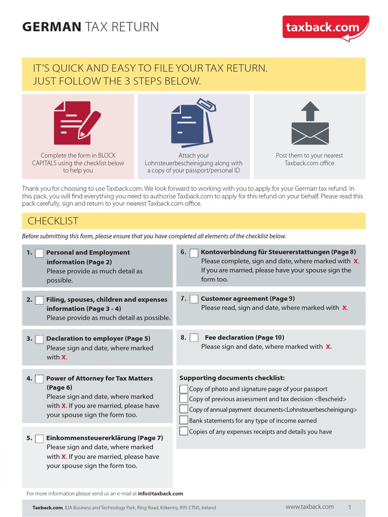 Germany 2022 | PDF | Tax Refund | Payments