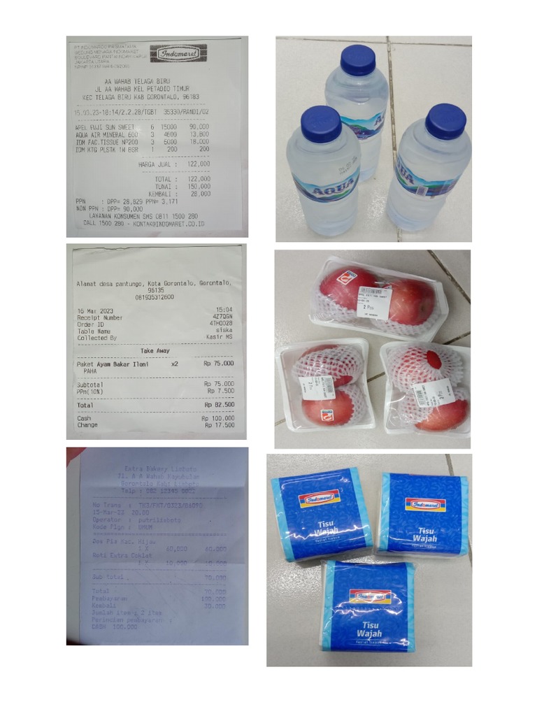 Dokumentasi Struk Ujian KIAN | PDF