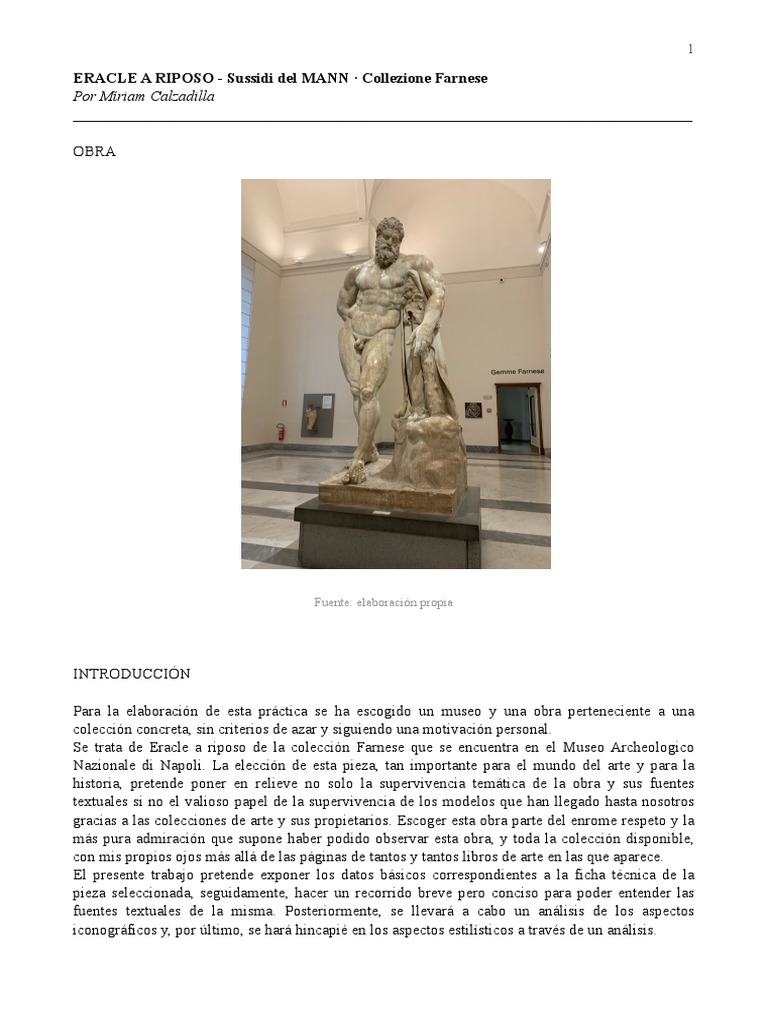 ERACLES A Riposo | PDF | Mitología griega