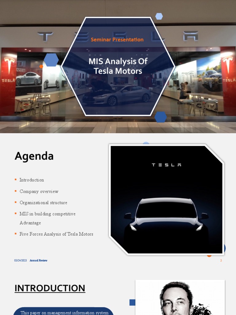 MIS Analysis of Tesla Motors | PDF | Car | Supply Chain