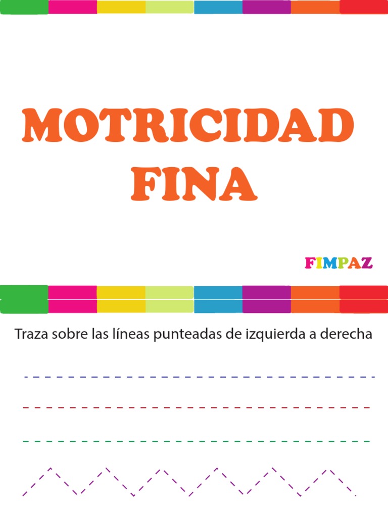 Actividades Motricidad Fina para Imprimir - Compressed PDF | PDF