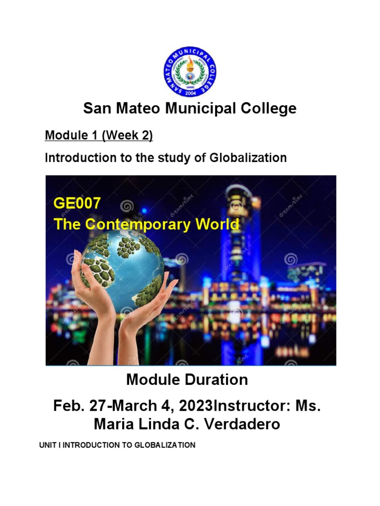 Introduction To Globalization | PDF | Globalization Introduction To Globalization | PDF | Globalization