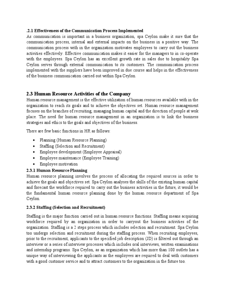 Business Management | PDF | Human Resources | Human Resource Management