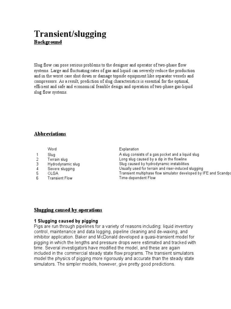 Slug Flow | PDF | Fluid Dynamics | Gases