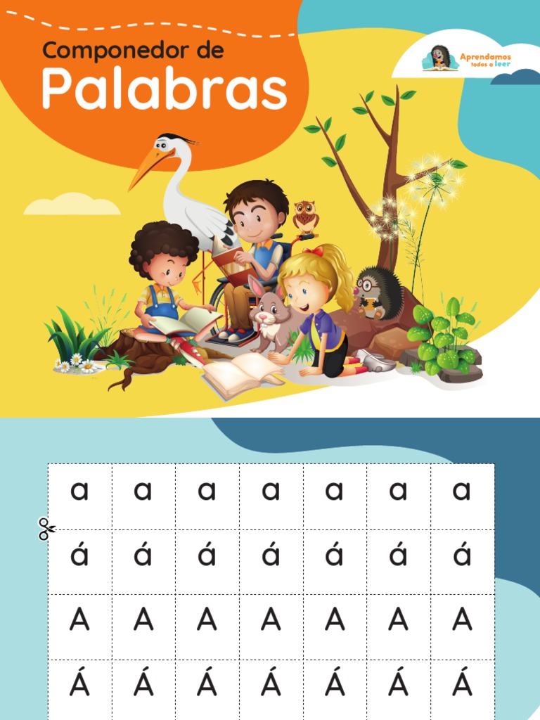 Aprendamos-Todos-a-Leer-Componedor-de-Palabras (2) - Organized PDF | PDF | Estudos de Línguas ...