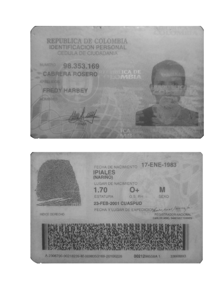 Cedula 150 PDF | PDF