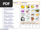 At The Supermarket Lesson Plan | PDF