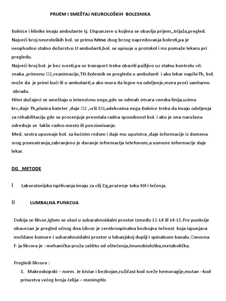 NEUROLOGIJA | PDF