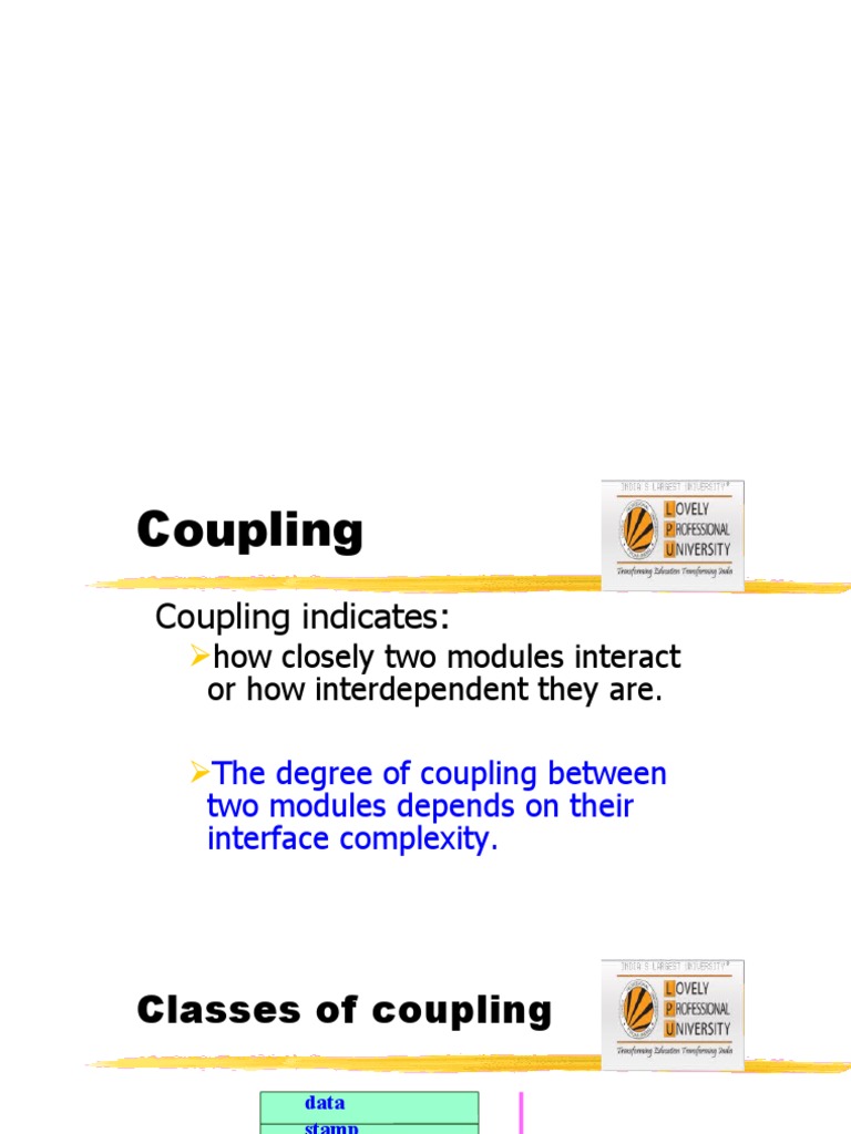 Coupling | PDF