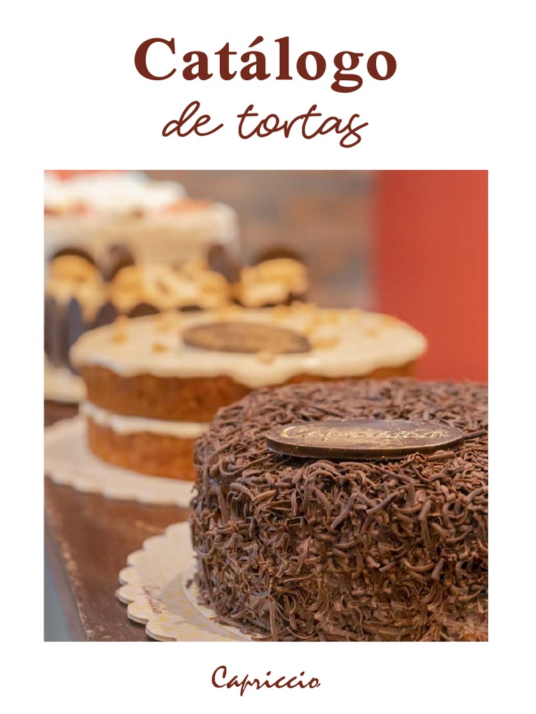 Catálogo de Tortas y Postres Variados | PDF | Postres | Cocina