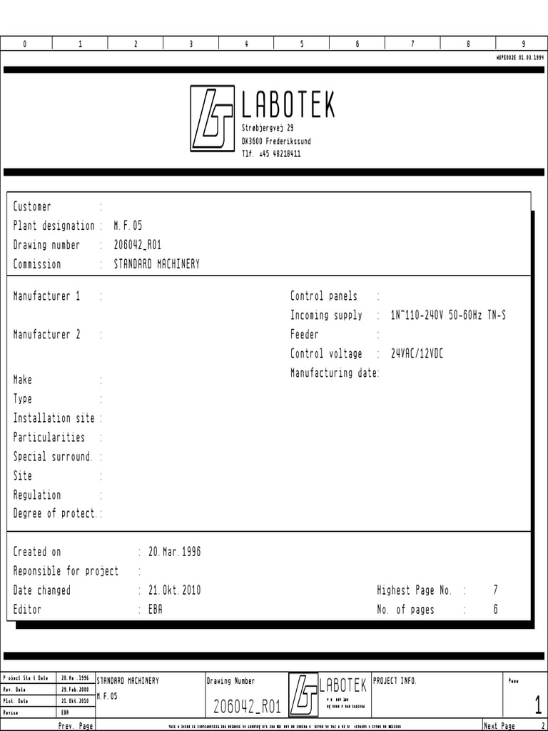 R01 Labotek | PDF | Electronic Engineering | Equipment