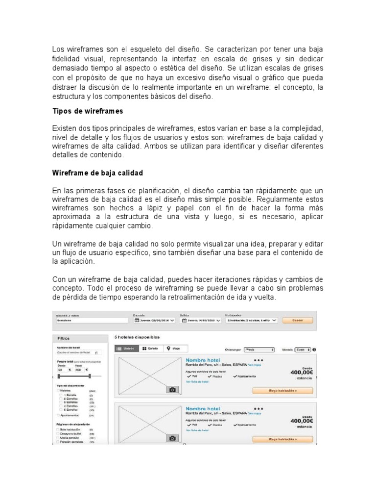 Diseña wireframes y mockups | PDF | Diseño | Informática