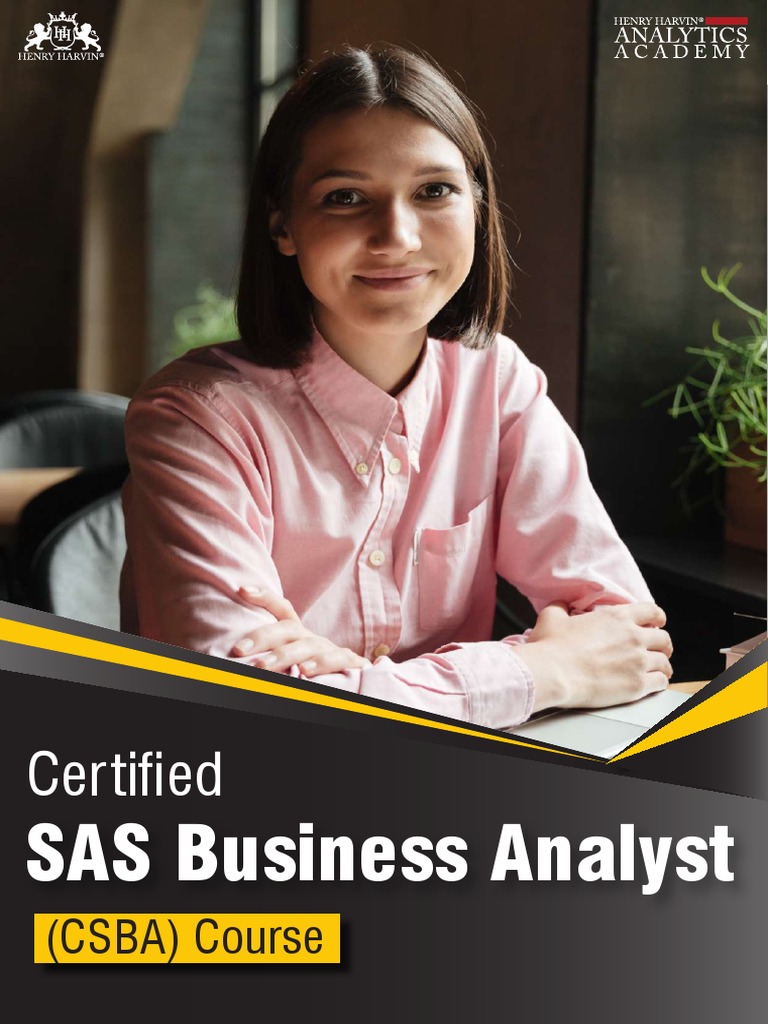 Business Analytics With SAS | PDF | Sas (Software) | Statistics Business Analytics With SAS | PDF | Sas (Software) | Statistics