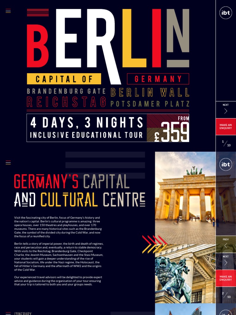 Berlin-Brochure Vis | Download Free PDF | Berlin