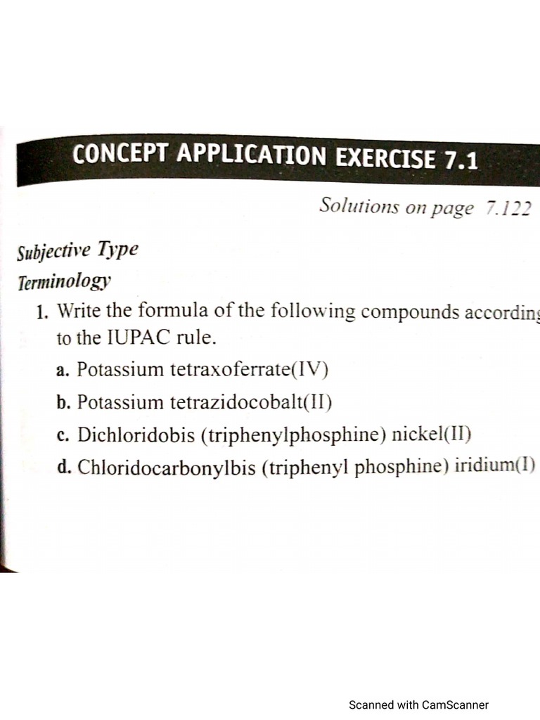 Complex Compound PDF | PDF