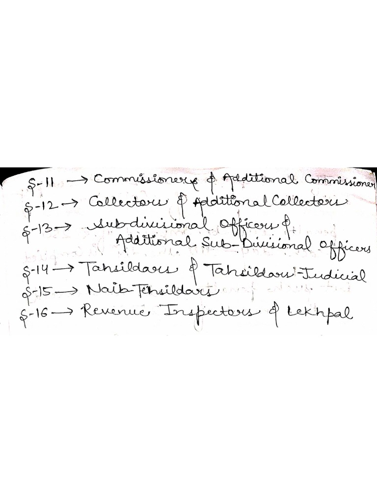 #5 Revenue Officers UP Revenue Board | PDF