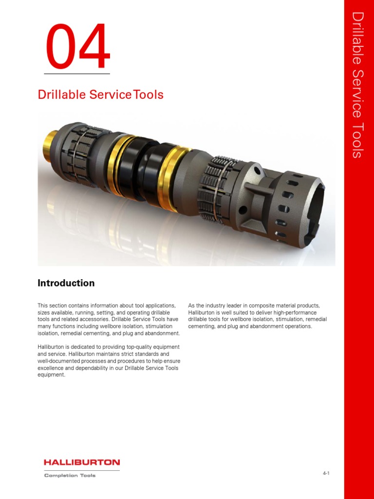 A Drillable-Tools PDF | PDF | Casing (Borehole) | Strength Of Materials