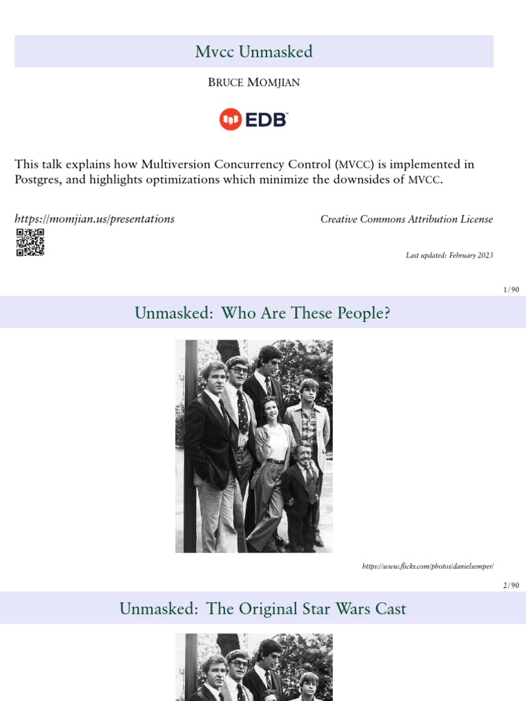 MVCC | PDF | Database Index | Postgre Sql