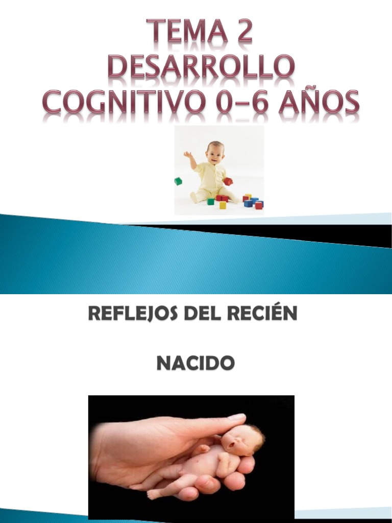 Tema 2 Desarrollo Cognitivo 0-6 Años | PDF | Teoría de apego | Esquema (psicología)
